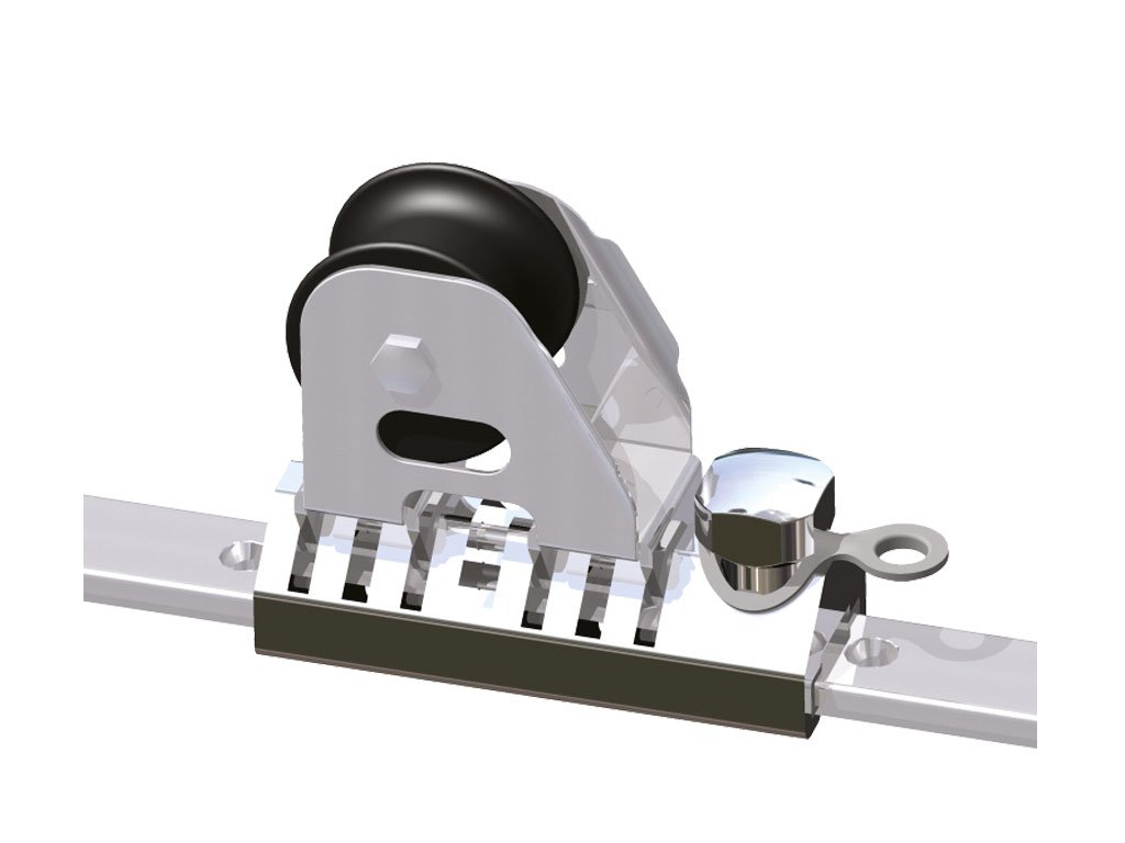 Klassisk rustfri T-skinne vogne - Riggerne